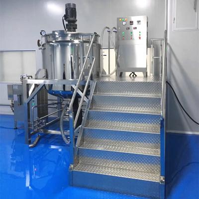 China 1000L Liquid Laundry Chemical Making Machine with Electric Heating 7.5KW Agitator for sale