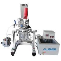 China High Speed Shear Homogenier Mixing Machine Lab Vacuum Emulsifier Small Lotion Mixer for sale
