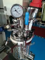 China High Speed Shear Homogenier Mixing Machine Lab Vacuum Emulsifier Small Lotion Mixer for sale