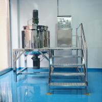 China 5000L Double Jacket Bath Gel Shampoo Making Machine Liquid Soap Mixer 11kW 22kW for sale