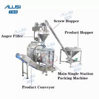 China 500g 1000g Doypack Flour Detergent Powder Filling Packing Machine Multifunction for sale