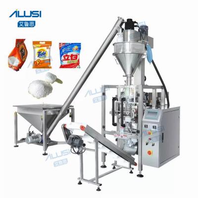 China Automatic Powder Filling Packing Machine 0.5-5kg for Milk Detergent Spices 1000bph for sale