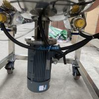 China 200L Homogenizer Emulsifier Mixer Movable Electric Heating Mixing Tank for sale