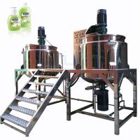 China 5000L Gel Shampoo Homogenizer Emulsifier Mixer Liquid Hand Wash Making Machine for sale