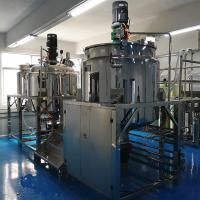 China 5000L Gel Shampoo Homogenizer Emulsifier Mixer Liquid Hand Wash Making Machine for sale