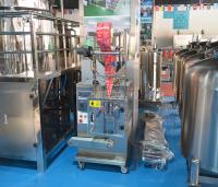 China Bag Water Liquid Sachet Packing Filling And Sealing Machine 1000bph Pneumatic Driven for sale