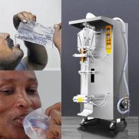 China SS316L Bag Water Liquid Sachet Packing Filling and Sealing Machine 1300bph for sale