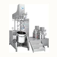 China 380V 50Hz AVE Vacuum Emulsifier Mixer 100L 200L Toothpaste Vacuum Mixing Machine for sale