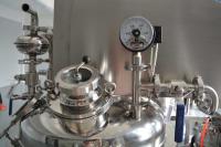 China 50L Sun Cream Cosmetic Making Machine Vacuum Homogenizer Emulsifying Mixer for sale