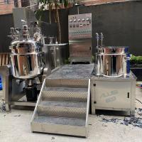 China Vacuum Emulsifier Mixer 50-3000L Cosmetic Cream Lotion Manufacturing Plant Equipment for sale