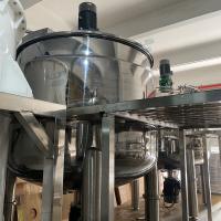 China Cosmetic Factory Homogenizer Mixer Face Cream Mixing Machine for sale