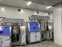 China 50L 3600rpm Cosmetic Cream Mixer Homogenizer Emulsifying Machine Vacuum Tank for sale