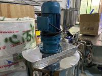 China GMP Ointment Mixing Machine Toothpaste Production Equipment Vacuum Emulsifying Mixer for sale