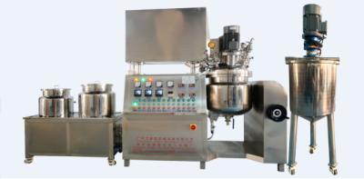 China GMP Ointment Mixing Machine Toothpaste Production Equipment Vacuum Emulsifying Mixer for sale