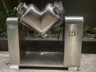 China Industrial V Type Dry Powder Cone Mixer Stainless Steel Blender 5-5000L Capacity for sale