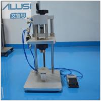 China Semi Auto Vial Aluminum Ampoule Crimping Machine 20-30 BPM Pneumatic Capper for sale
