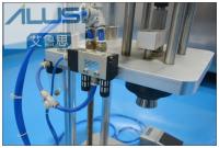 China Semi Auto Vial Aluminum Ampoule Crimping Machine 20-30 BPM Pneumatic Capper for sale