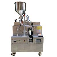 China Semi Automatic Plastic Tube Filling Sealing Machine AFS-60 10-120ml for sale
