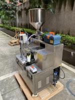 China Semi Automatic Plastic Tube Filling Sealing Machine AFS-60 10-120ml for sale