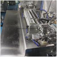 China SUS Liquid Soap Filling Machine Bottle Piston Pneumatic 50-500ml Filling Machine for sale
