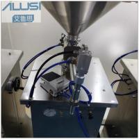 China Liquid And Paste Cream Jam Sauce Jar Filling Machine Pneumatic Single Head Bottle Filler for sale