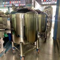 China SUS304 SUS316L Stainless Steel Storage Tank 50L to 8Ton for Cosmetics Industry for sale