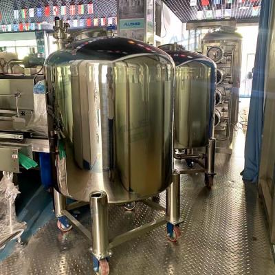 China SUS304 SUS316L Stainless Steel Storage Tank 50L to 8Ton for Cosmetics Industry for sale