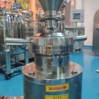 China Liquid Homogenizer Grinding Colloid Mill for Ketchup Fruit Juice Syrups for sale