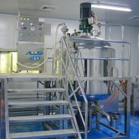 China Stainless Steel High Shear Mixer Homogenizer Emulsifier 1000L for Liquid Soap Shampoo for sale