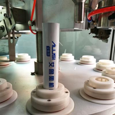 China 5 - 400ml/pcs 380V Automatic Tube Filling Sealing Machine Tooth Paste Cream Fill Seal Machine for sale