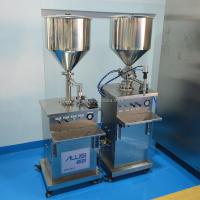 China 250ml High Viscosity Pneumatic Liquid Filling Machine Cosmetic Cream Ointment for sale