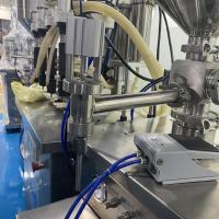 China 250ml High Viscosity Pneumatic Liquid Filling Machine Cosmetic Cream Ointment for sale