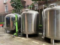 China 20000L Stainless Steel Chemical Storage Tank 316L Sanitary Vessel with Insulation for sale