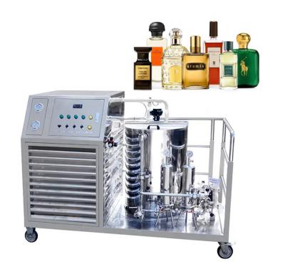 China 316L Stainless Steel Perfume Making Machine Automatic Freezing Filter Chiller 100L 380V for sale