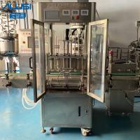 China Plastic Bottles Oil Water Liquid Filling Machine Automatic 4-6 Nozzles  2500ml for sale