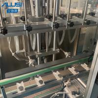 China Plastic Bottles Oil Water Liquid Filling Machine Automatic 4-6 Nozzles  2500ml for sale