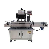 China Automatic Screw Cap Capper for Cosmetic Bottles 40pcs/min 1500W for sale