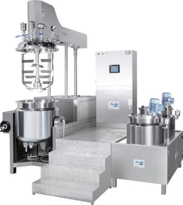 China 380V 50Hz SS Vertical Blender Vacuum Homogenizing Emulsifier Mixing Machine for sale