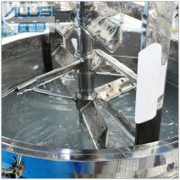 China Double Jacket Electric Heating Vacuum Homogenizer Paste Making Machine 200L 380V for sale