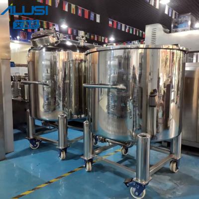 China Movable Stainless Steel Chemical Storage Tank 50L to 20000L Food Grade SUS304 316L for sale