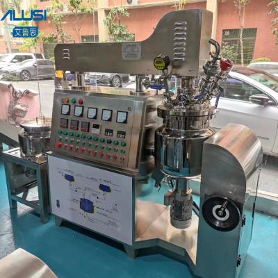 China 20L Vacuum Emulsifier Mixer Stainless Steel Hydraulic Lifting Homogenizer 4200rpm for sale