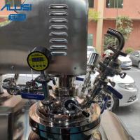 China 20L Vacuum Emulsifier Mixer Stainless Steel Hydraulic Lifting Homogenizer 4200rpm for sale