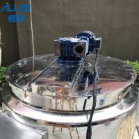 China 500L Stainless Steel Electric Heating Oil Jacketed Mixing Tank 304 for sale