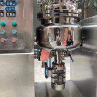 China Customizable 50L Vacuum Homogenizer Mixer for Toothpaste Formulations 1.5kW Agitator for sale