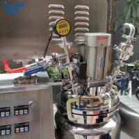 China 50L Vacuum Toothpaste Emulsifier Homogenizing Mixer for Gel Paste Cream Formulations for sale