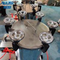China Semi-Automatic Dual Nozzles Nail Polish Filling Machine Pneumatic Driven 1-20ml 220V for sale