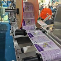 China 100W SUS304 Flat Bottle Dual Side Labeling Machine 220V For Pharmaceuticals for sale