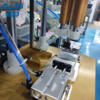 China Semi-Automatic Pneumatic Capping Machine 80W for Plastic Spray Pump Bottles 30-300mm Height for sale