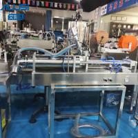 China Horizontal Pneumatic Piston Filler Viscous Liquid Semi Automatic Filling Machine 100-1000ml for sale