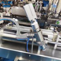 China Horizontal Pneumatic Piston Filler Viscous Liquid Semi Automatic Filling Machine 100-1000ml for sale